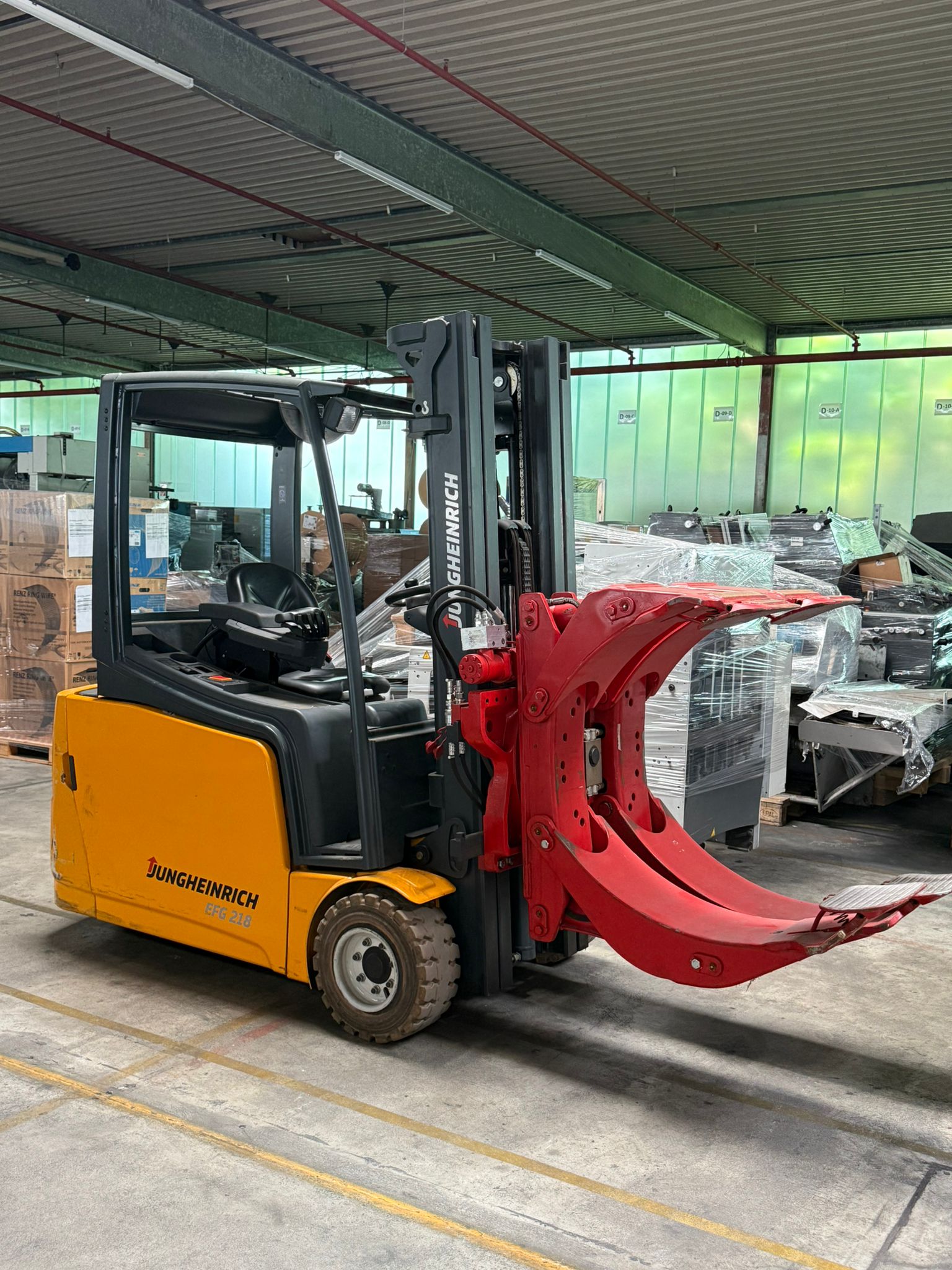 Jungheinrich EFG 218 | AGM Anwar Graphische Maschinen GmbH