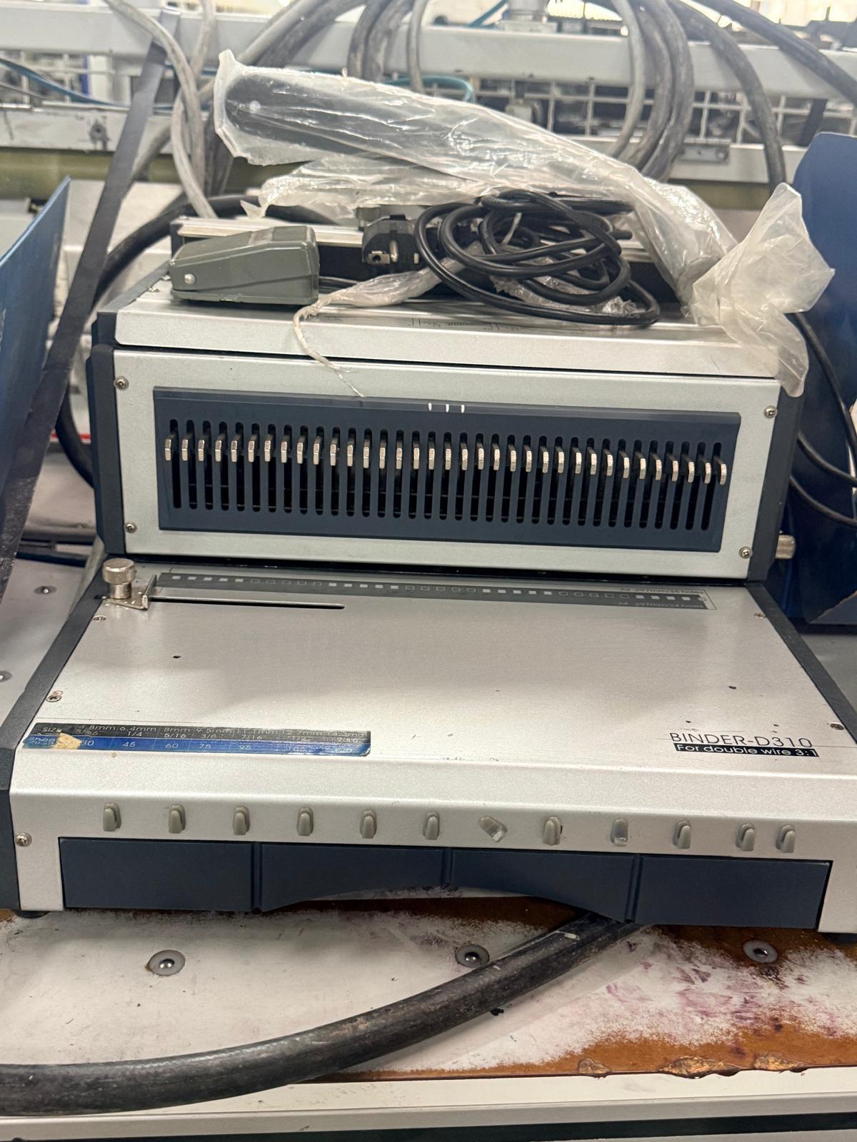 Binder-D310 | AGM Anwar Graphische Maschinen GmbH