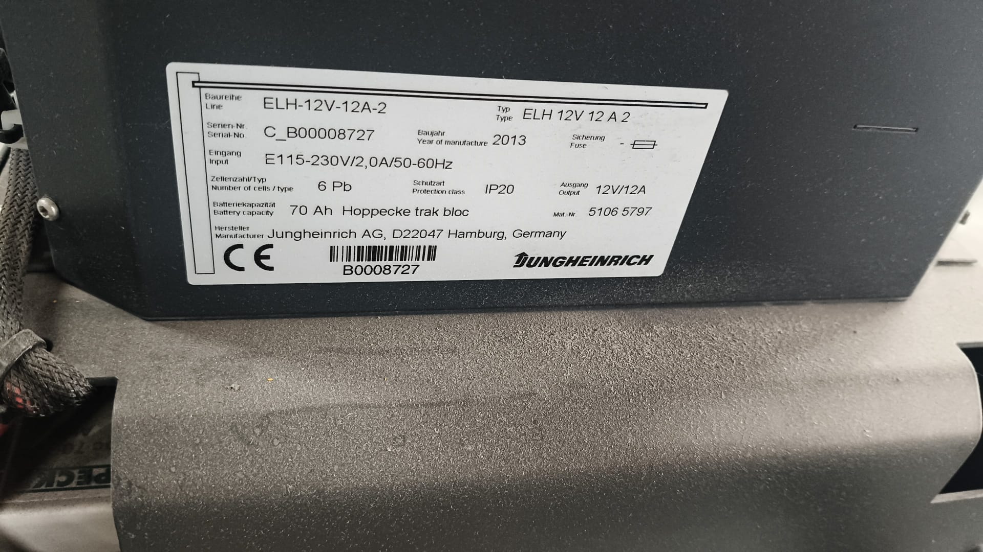 Jungheinrich AMX 10e | AGM Anwar Graphische Maschinen GmbH